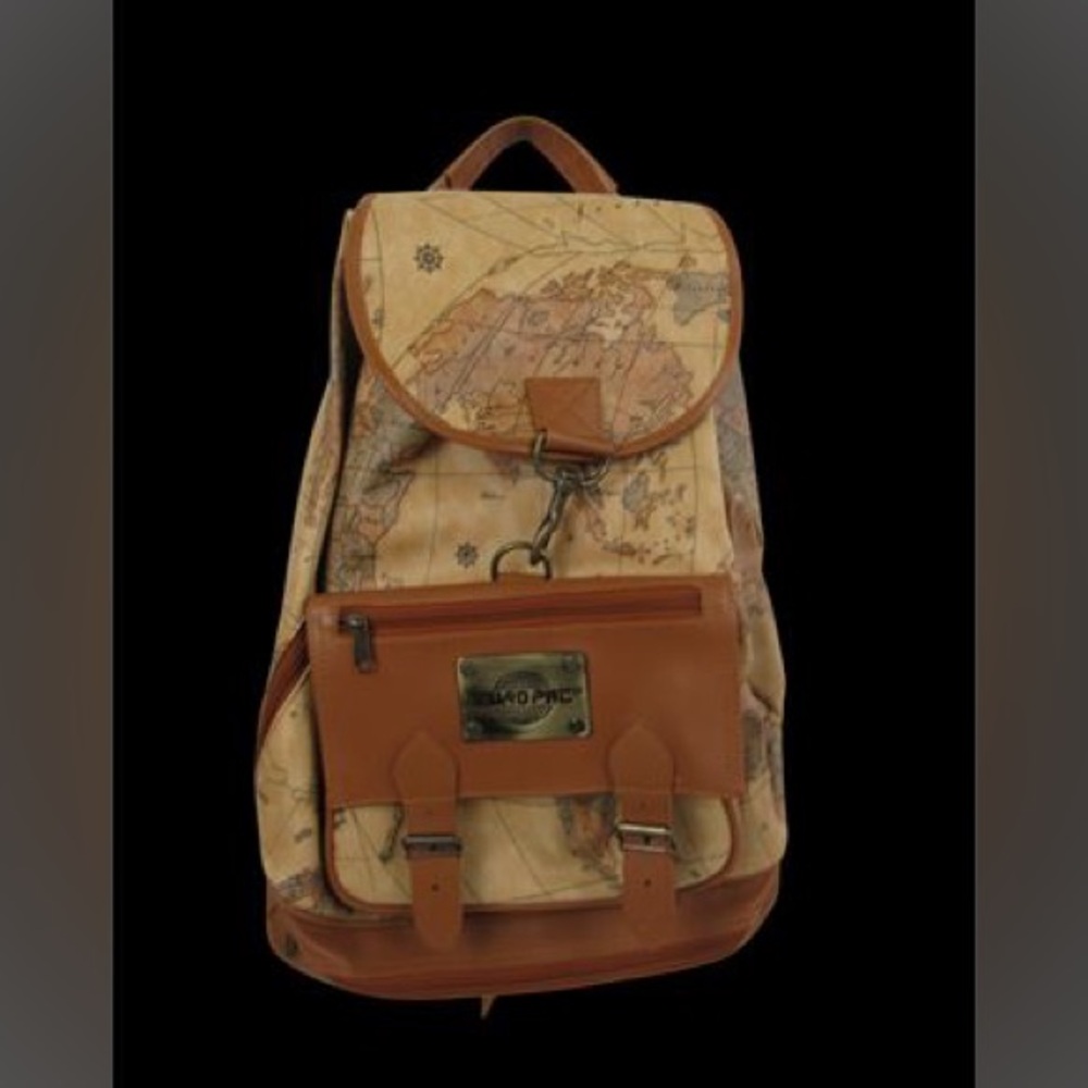 Vintage Europac Collection Rucksack Globe Map World P… - Gem